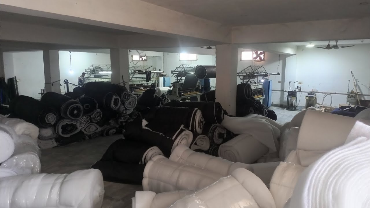 Visit my quilting factory and Stiching unit, this how quilting work is ...