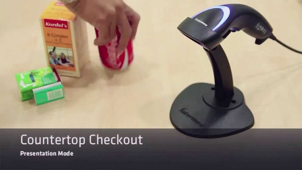 Intermec SG20 Barcode Scanner - YouTube