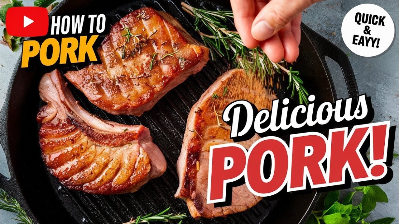 The Ultimate Guide to Cooking Perfect Pork!" - YouTube