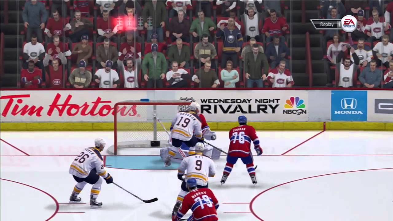 NHL 14 - Buffalo Sabres vs Montreal Canadiens - YouTube