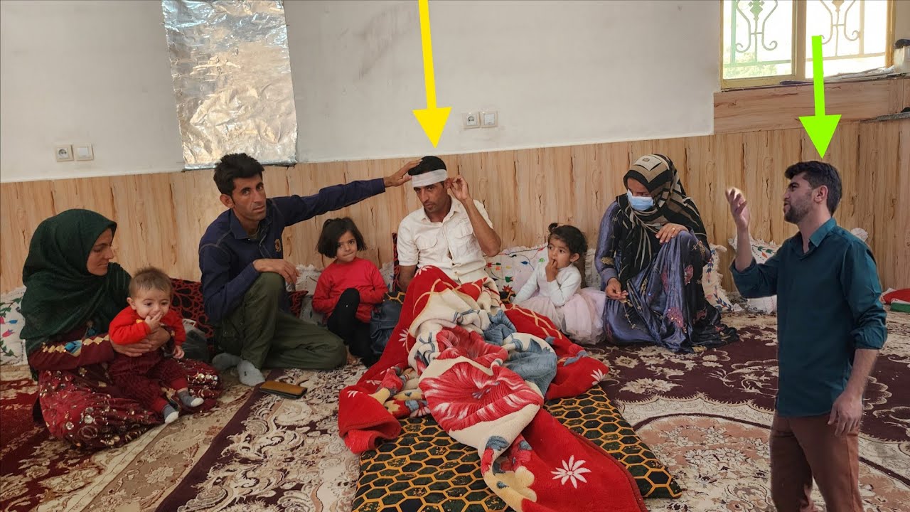 "Muhammad and his wife meeting with Hashem after the conflict and ...