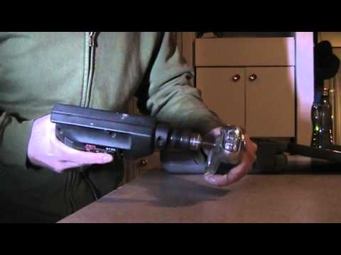 How To Charge Your Wind Up Flashlight - The Crazy Way! - YouTube