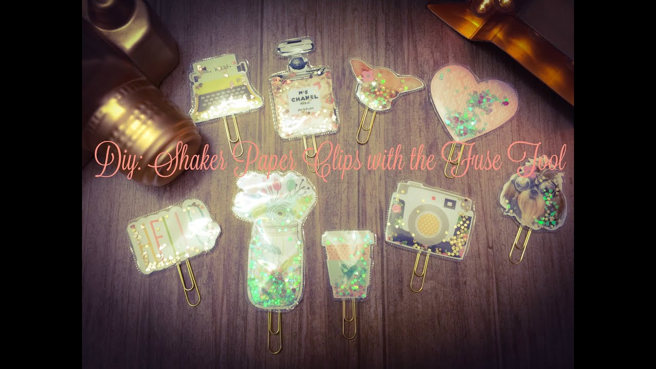 DIY: Shaker Paper Clips with the Fuse Tool!! - YouTube