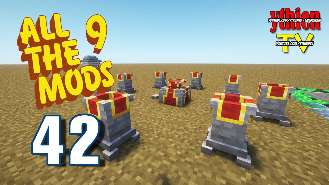 All The Mods 9 Minecraft E42 - CRAFTING ESSENCE SEED | ATM9 - YouTube