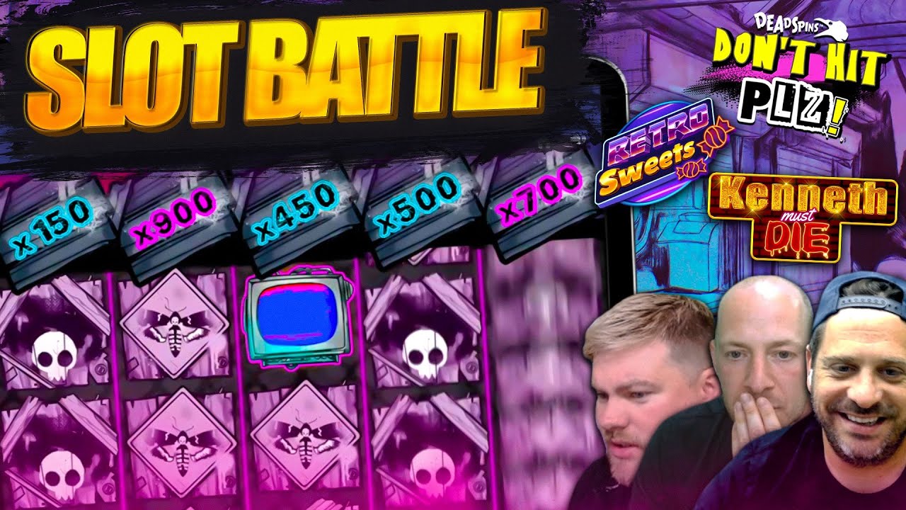 EPIC NEW SLOTS BATTLE!! Big Wins And Bonus Buys!! - YouTube