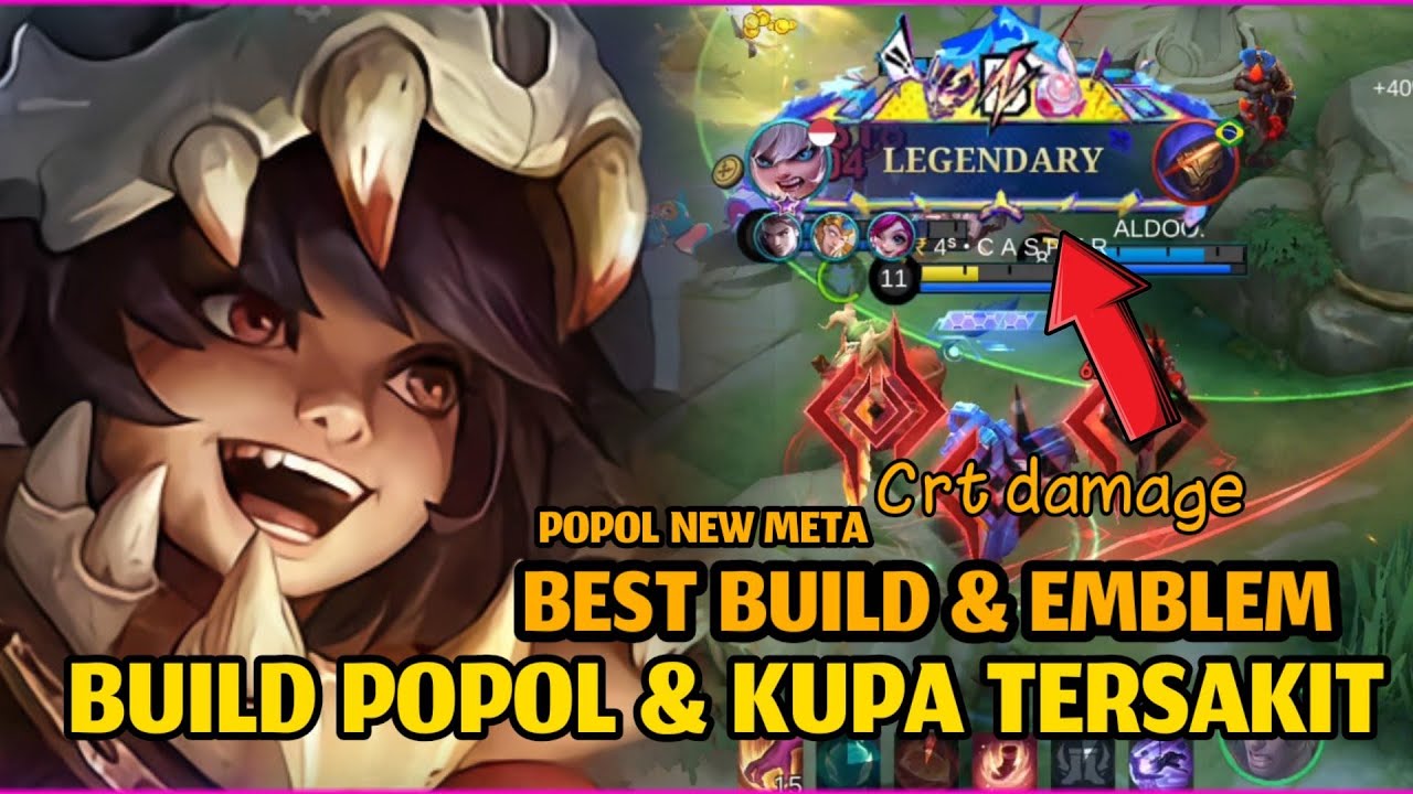 NEW BUILD POPOL DAN KUPA TERSAKIT 2024 , POPOL & KUPA GAMEPLAY MOBILE ...