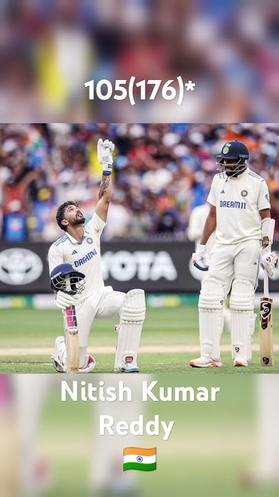 Nitish Kumar Reddy 105(176)* - YouTube