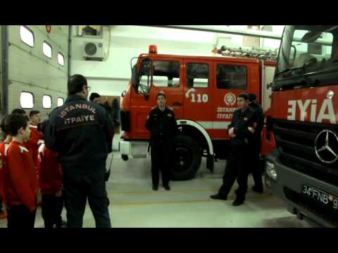 MİNİK PANTERLER BEYLİKDÜZÜ İTFAİYE ZİYARETİNDE (27 OCAK 2014)
