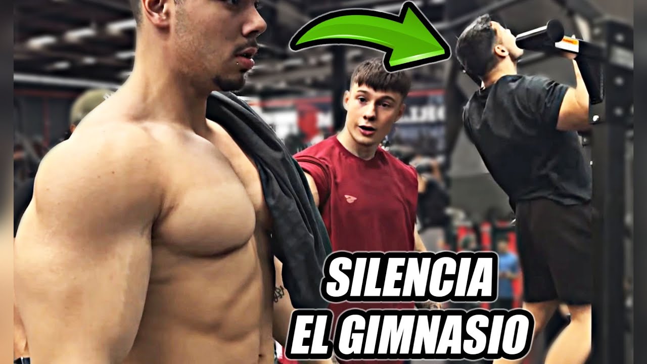 ANDONI SILENCIA EL GIMNASIO HACIENDO DOMINADAS - Andoni vs Mazza vs ...