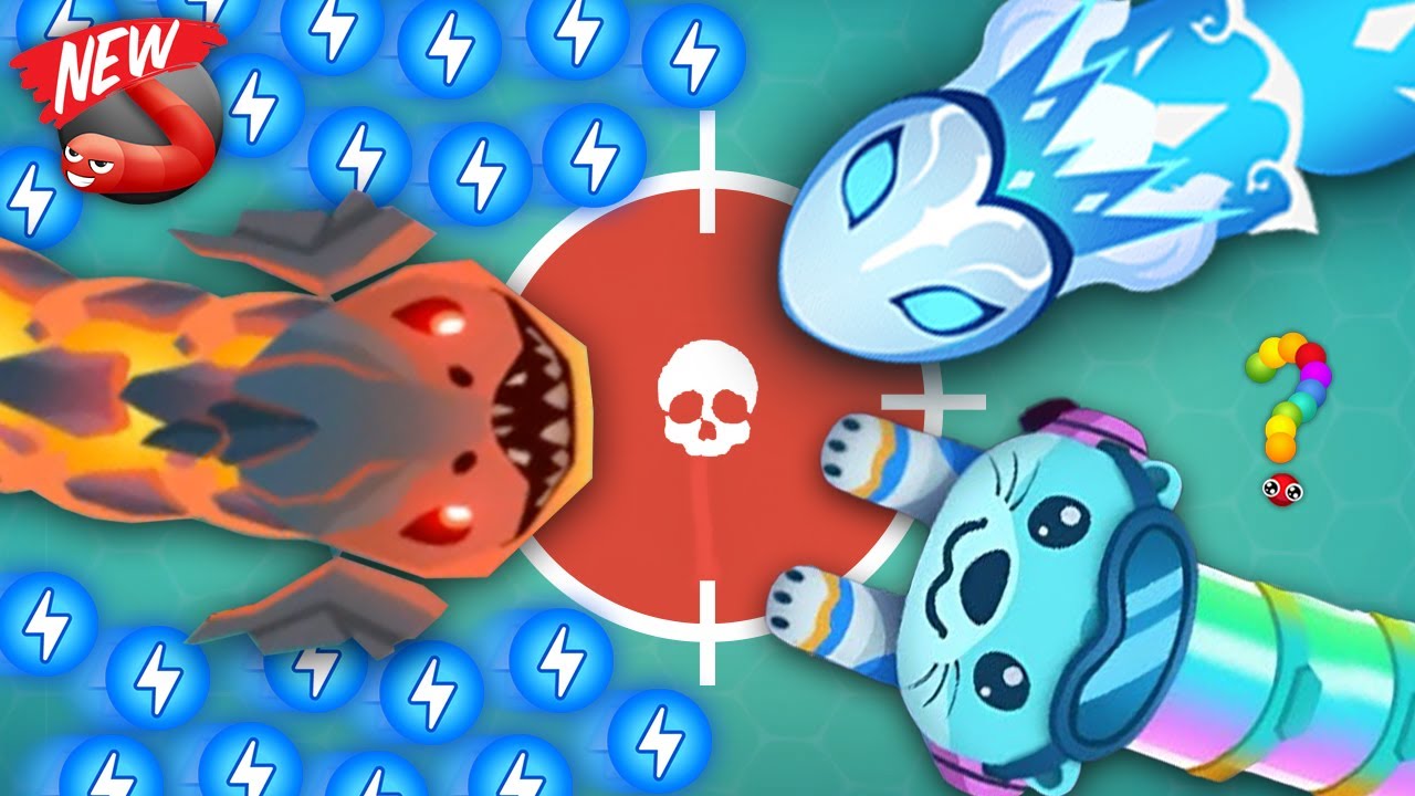 SNAKE IO 🐍 SPATY OMG ! Volcanic Bloom : PRO SNAKES vs BOSS MAFUFU New ...