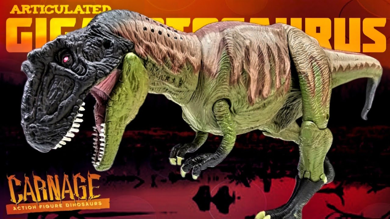 "Carnage" by Resaurus Giganotosaurus Review!!! - YouTube