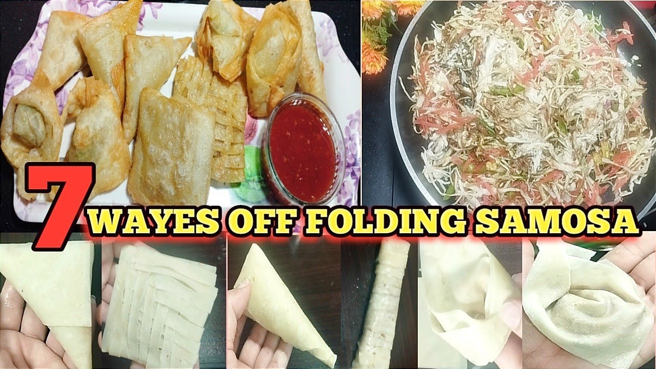 Samosa Folding Ideas | Step by step Guide to perfect Samosa | Ramadan ...