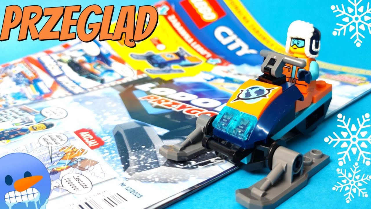 Idzie zima to musi być zimowo ! / magazyn LEGO City 12/2023 / przegląd ...