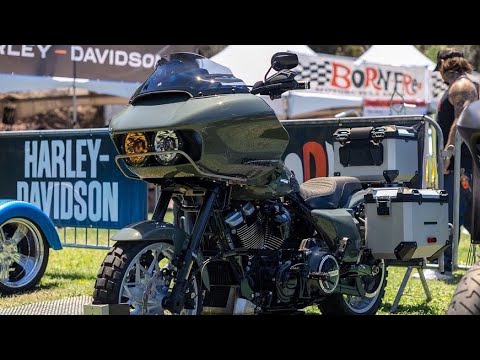 Harley-Davidson "Over Glide" │Laidlaw's H-D Born Free Road Glide ...