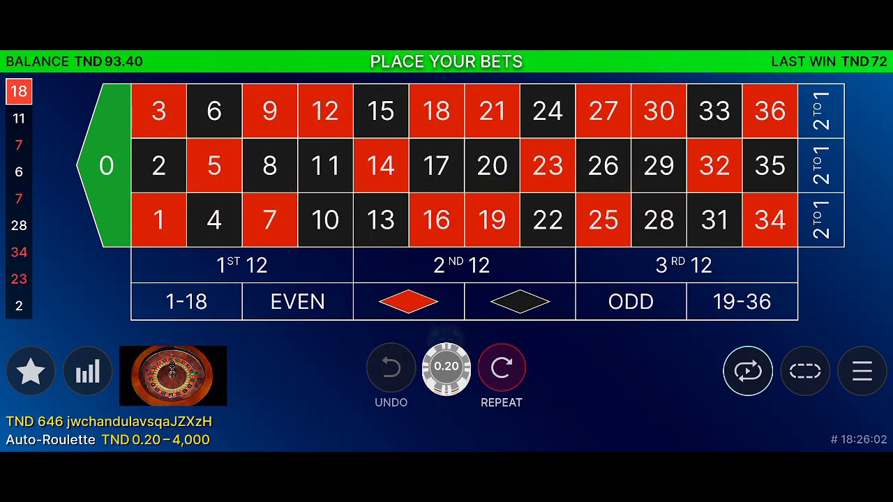 Try to survive with 30dt at Auto-Roulette good win - YouTube