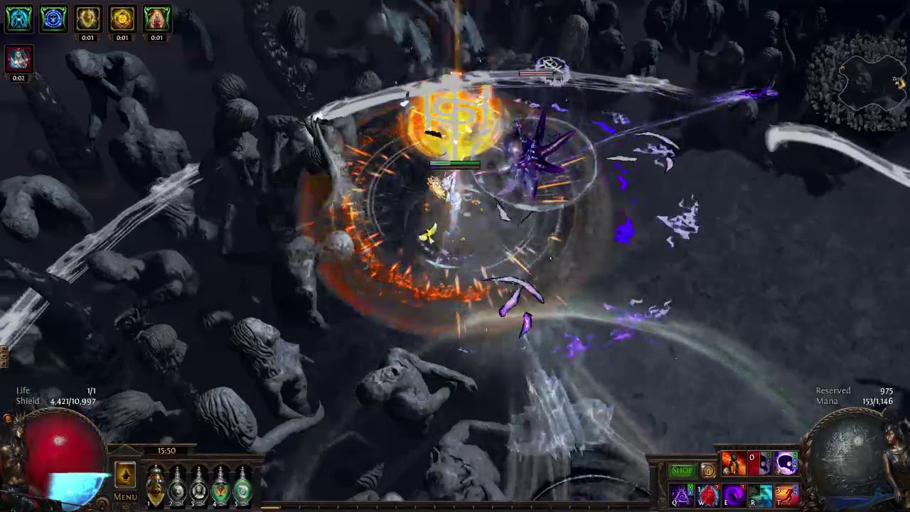 PoE Synthesis - Bane + Soulrend Occultist vs Uber Elder - YouTube