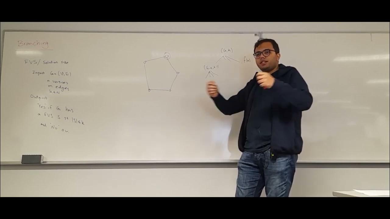 2022-10-20: COMP 5711 (Advanced Algorithms) - Lecture 14: Branching and Color Coding - YouTube