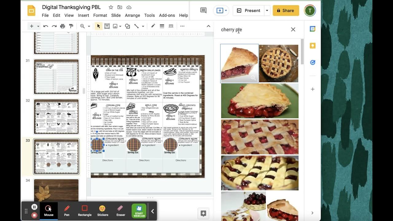 Plan a Thanksgiving Meal Project Based Learning PBL Walk-Through - YouTube