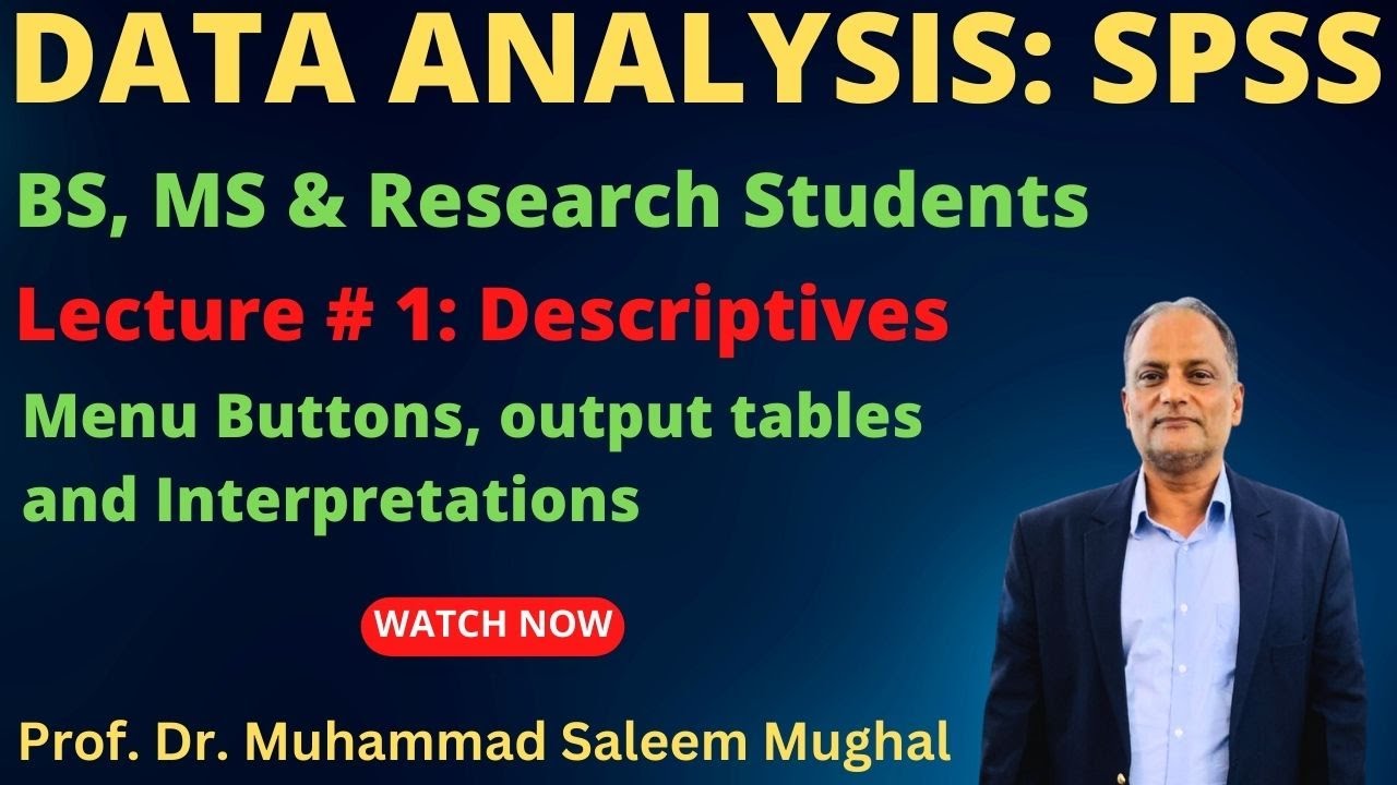 Descriptive Statistics - YouTube