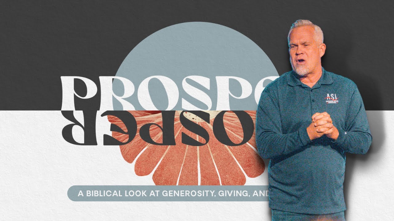 Prosper Week 3 | House to Home - Pastor Steve Berger - YouTube
