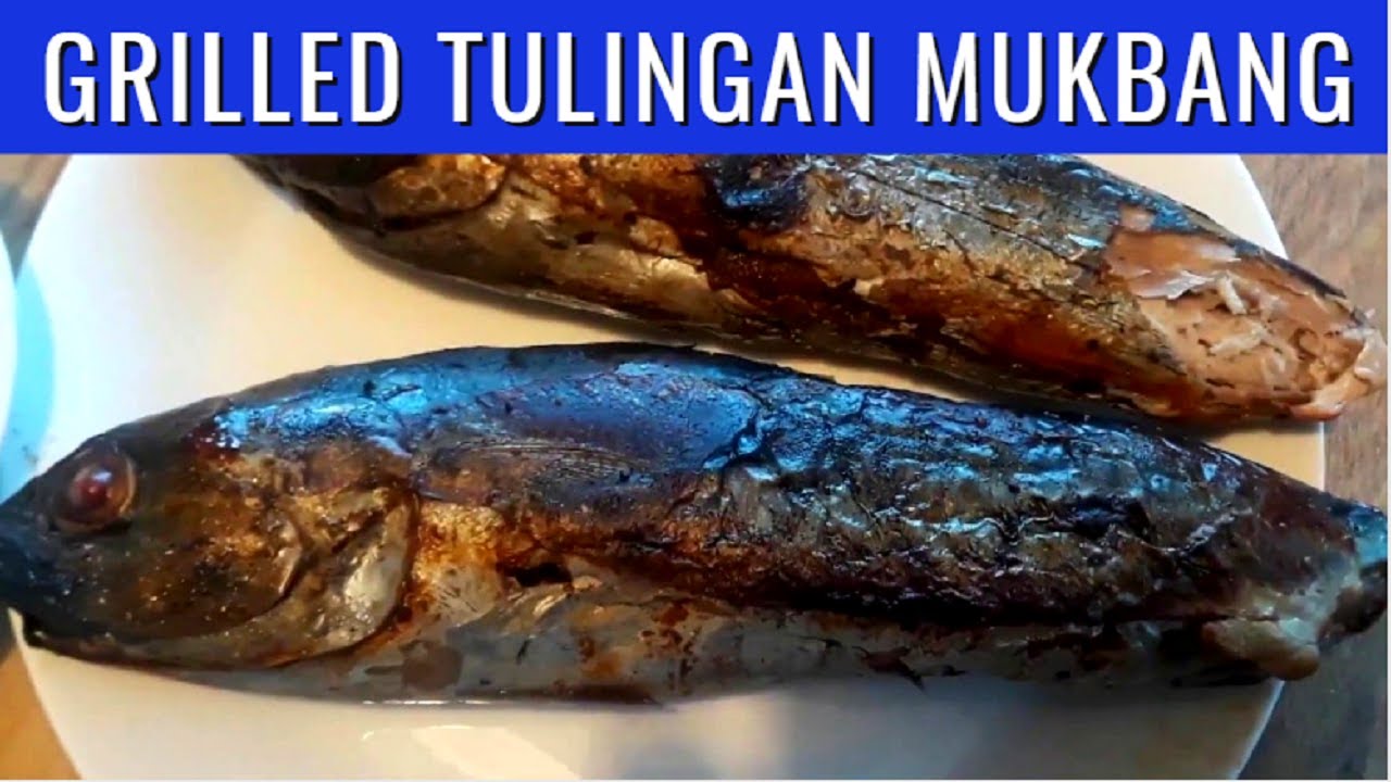 Grilled Tulingan Mukbang | Inihaw na Tulingan Mukbang | Sinugbang ...