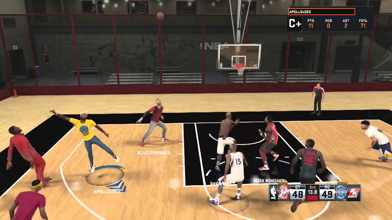 NBA 2k15 | JORDAN REC CENTER GAMEPLAY RIVET CITY VS OLD TOWN EP# 1 ...
