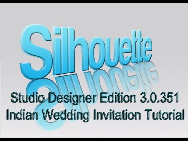 Wedding Silhouette Program