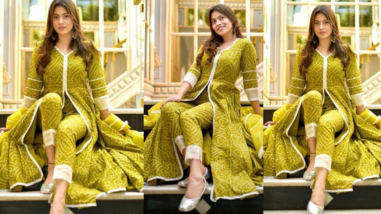 front open kurti cutting and stitching/front slit kurti/front open ...