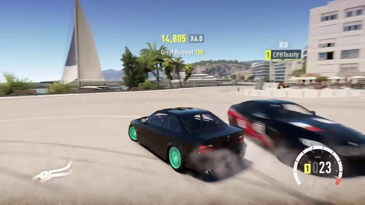 FH2 Game Clip DRIFT Compilation ft. BlackTop Nation! - YouTube