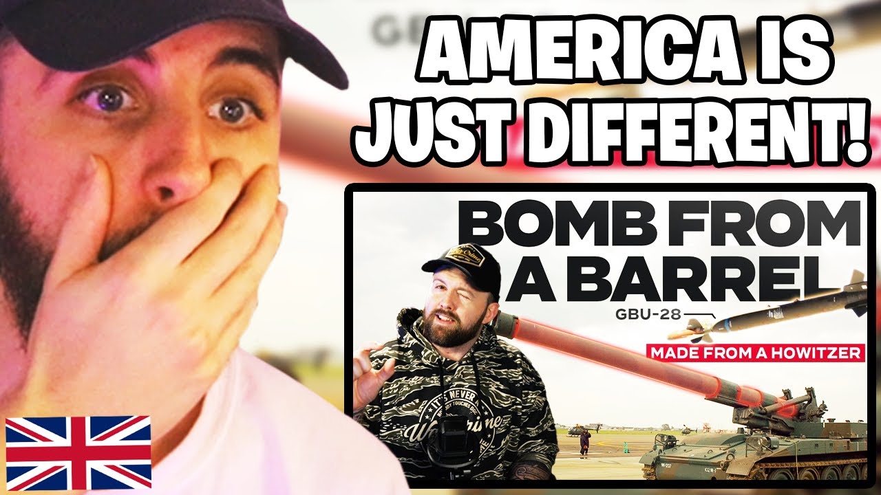 Americas Bunker Busting Howitzer Bomb that Ended Desert Storm - YouTube