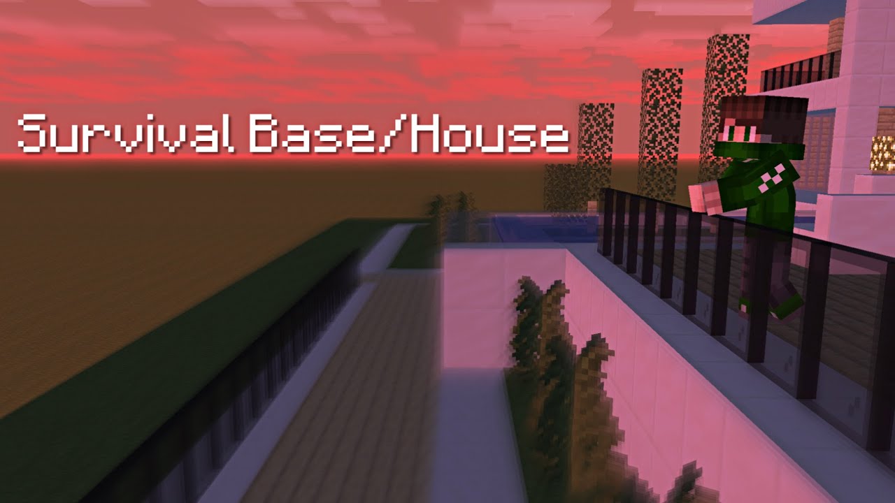 Minecraft Base/House Tutorial #01 - YouTube
