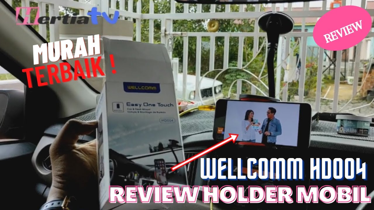 HOLDER MOBIL MURAH TERBAIK ! WELLCOMM Hd004 - YouTube
