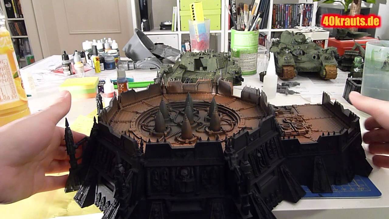 Countdown to Apocalypse #6 40k Tempestus Artilleriebastion / Aquila ...