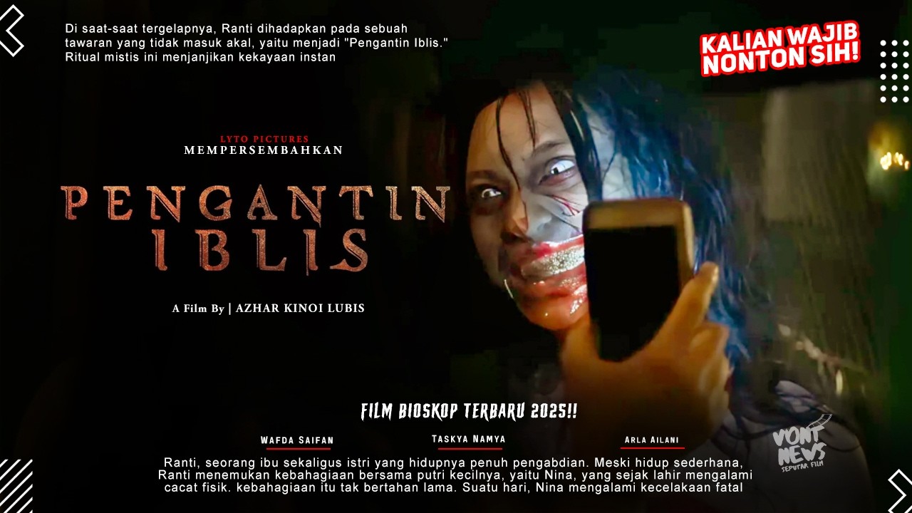 Pengantin Iblis - Taskya Namya, Wafda Saifan, Arla Ailani | Film Horor ...
