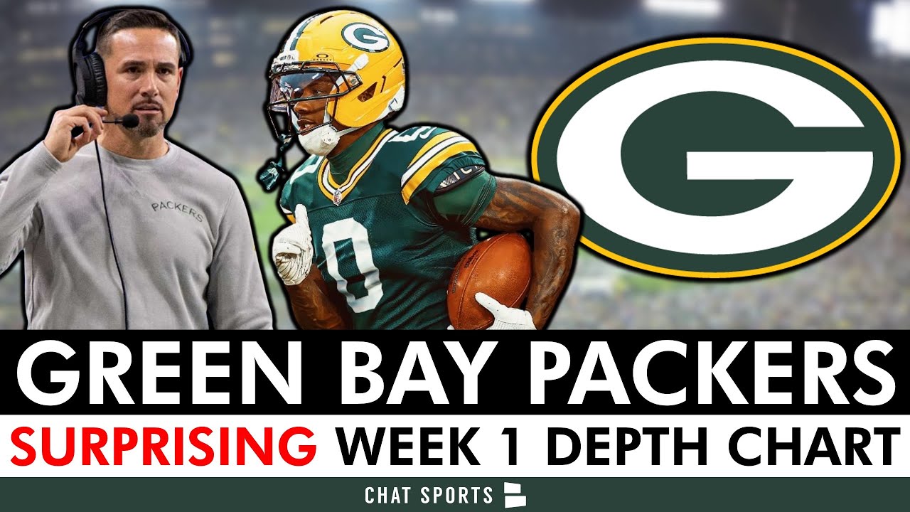 Packers Release SURPRISING Depth Chart Ahead Of Week 1 vs. Lions - YouTube
