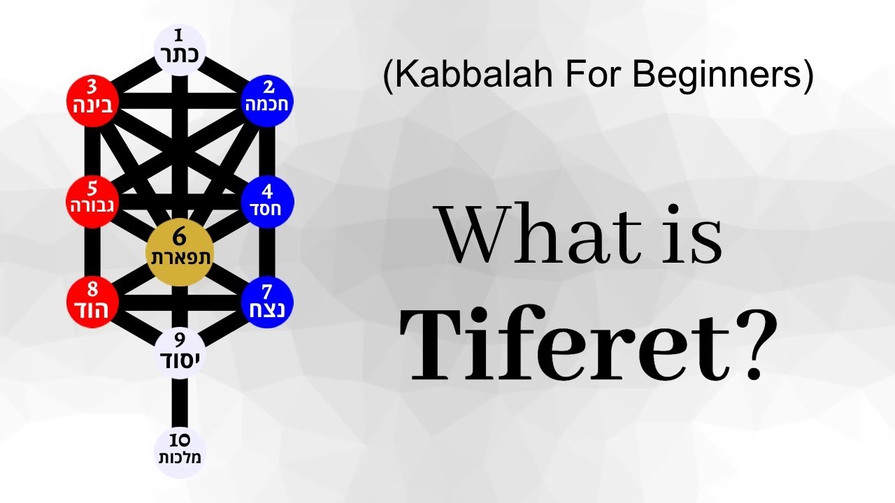 Kabbalah For Beginners: What is Tiferet? - YouTube