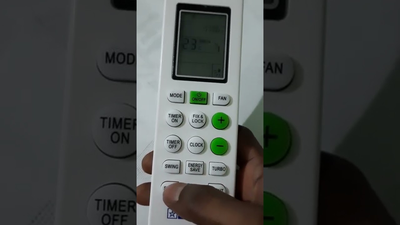 Blue Star 1.2 ton inverter ac remort control gude. - YouTube