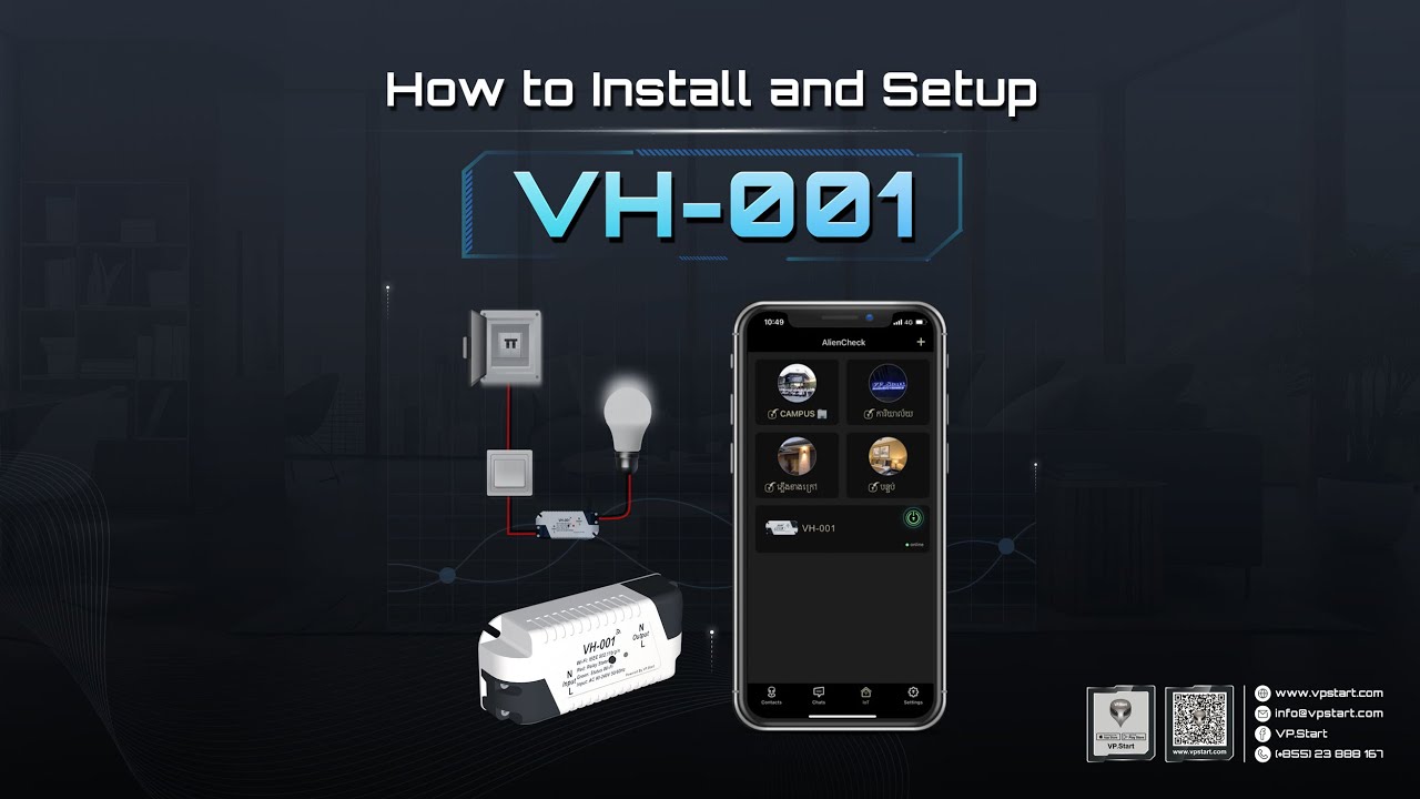 How to Install and Setup VH 001 - YouTube