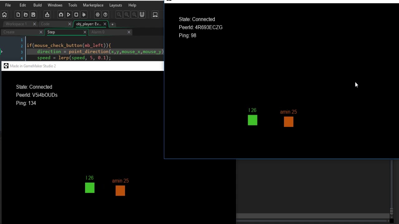 Game Maker Studio 2 - State Synchronization And Smooth Movement - YouTube
