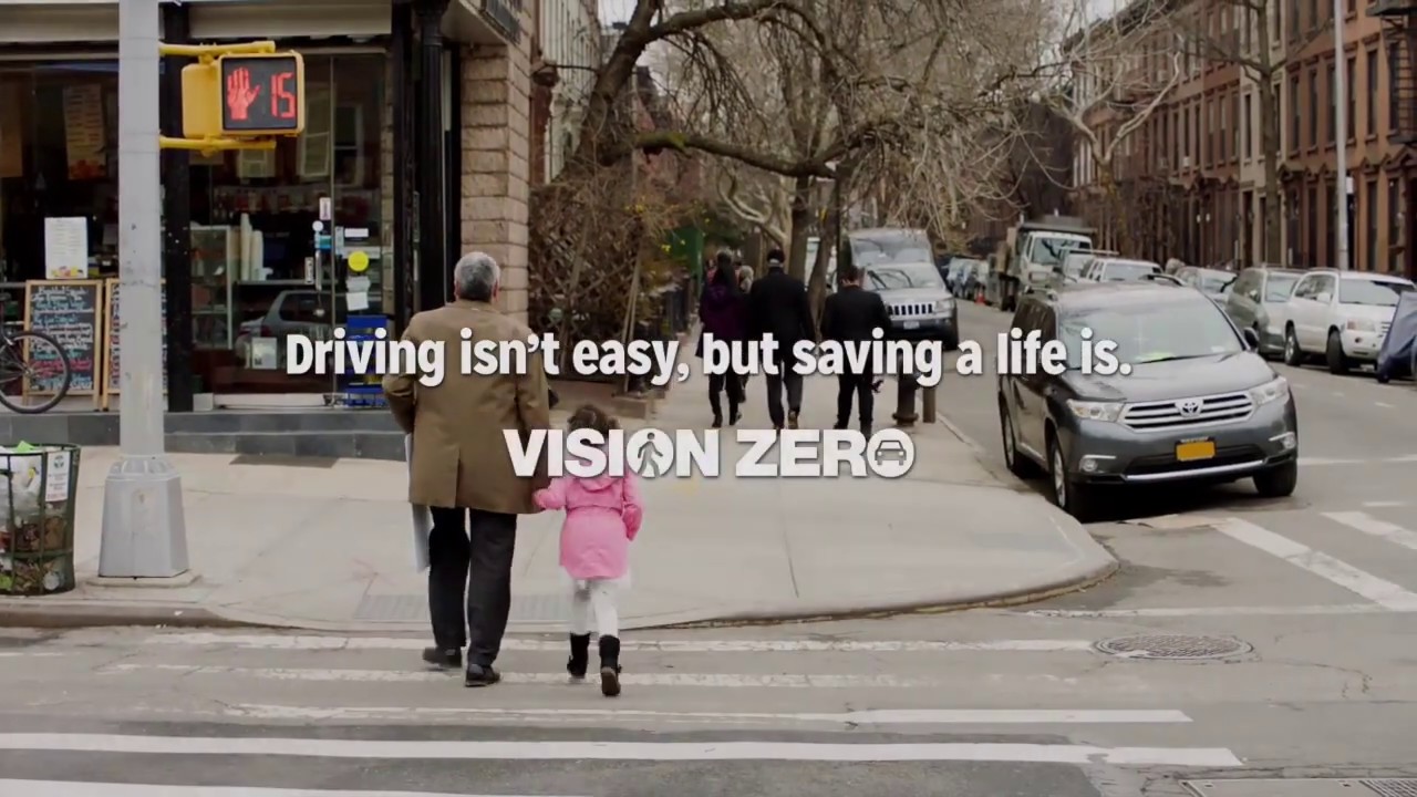 Vision Zero "Signs/Turn" Driving Isn't Easy :15 (Audio Described) - YouTube