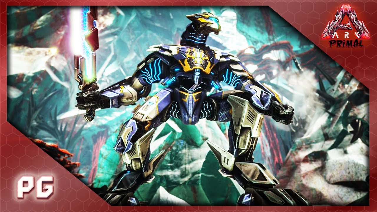 ARK Primal Extinction EP03 - Base Secreta & Liberei o Tek Replicator ...