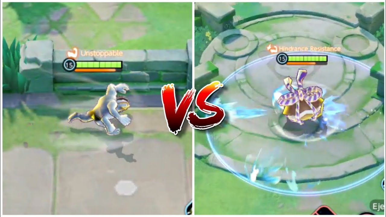 Hindrance Resistance vs Unstoppable | Pokemon Unite - YouTube