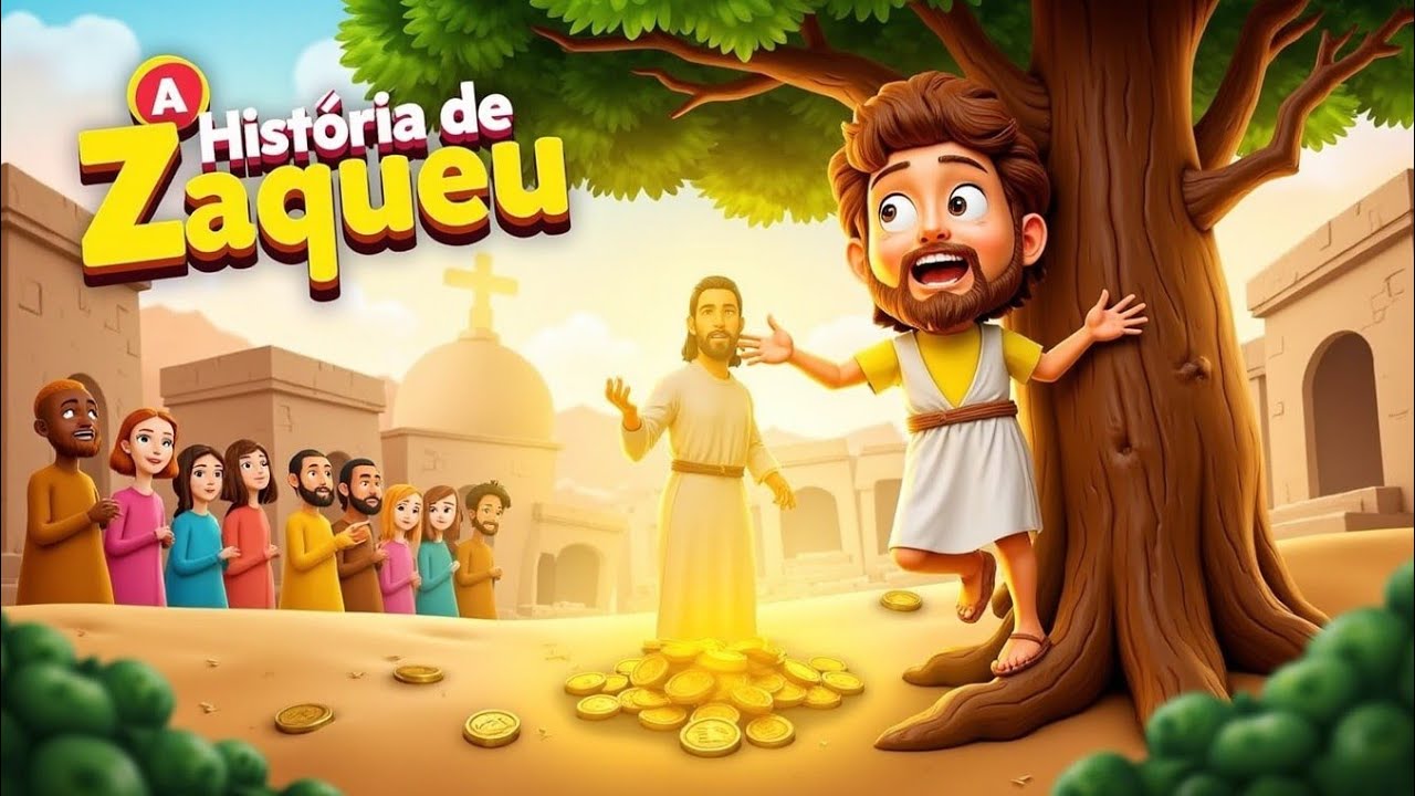 'A História de Zaqueu – O Homem Que Jesus Transformou' . - YouTube