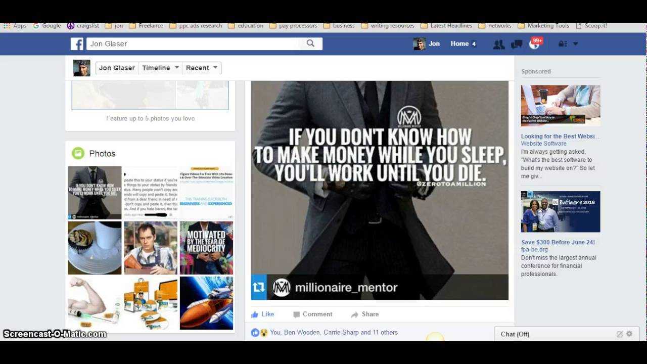 Facebook Marketing Tip 2016 Secret Friend List Method - YouTube