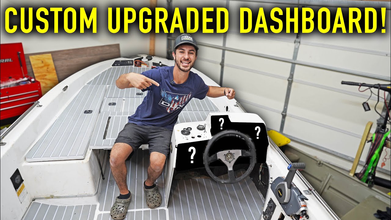 Fabricating A CUSTOM DASHBOARD For The BASS CAT! - YouTube
