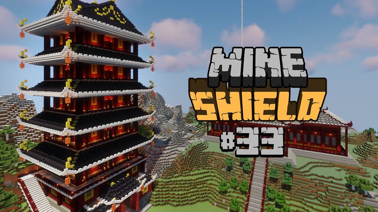 Майншилд: ПАГОДА ГОТОВА!!! 1.16.2 MineShield #33 - YouTube