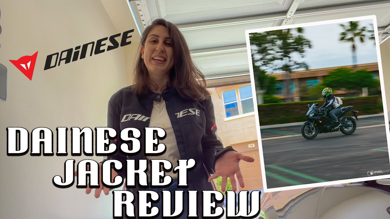 DAINESE JACKET REVIEW + BASIC MOTORCYCLE FUNCTIONS | YAMAHA R3 | BEST ...