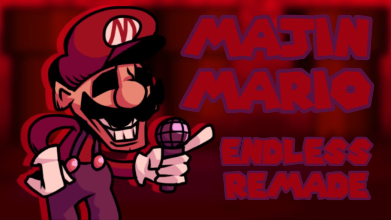 Majin Mario Endless REMADE - Friday Night Funkin’ (FNF) - YouTube