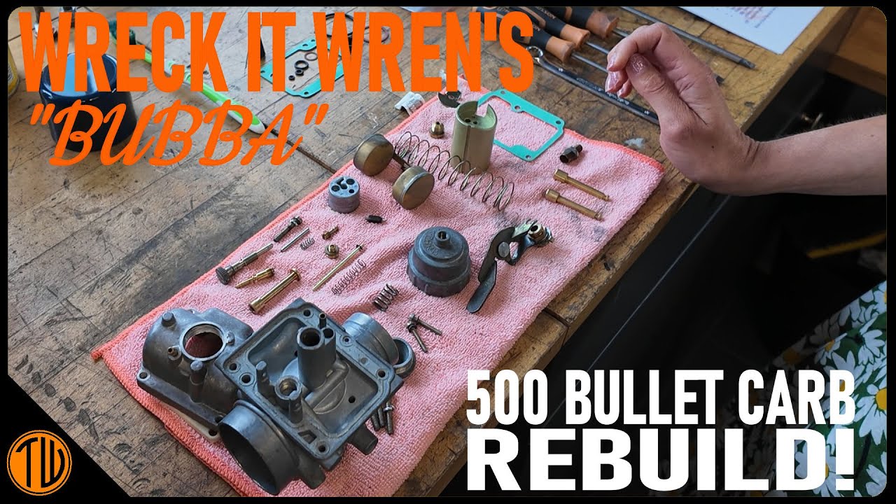 Wreck it Wren's Enfield | Bullet Mikcarb Carburettor Rebuild - YouTube