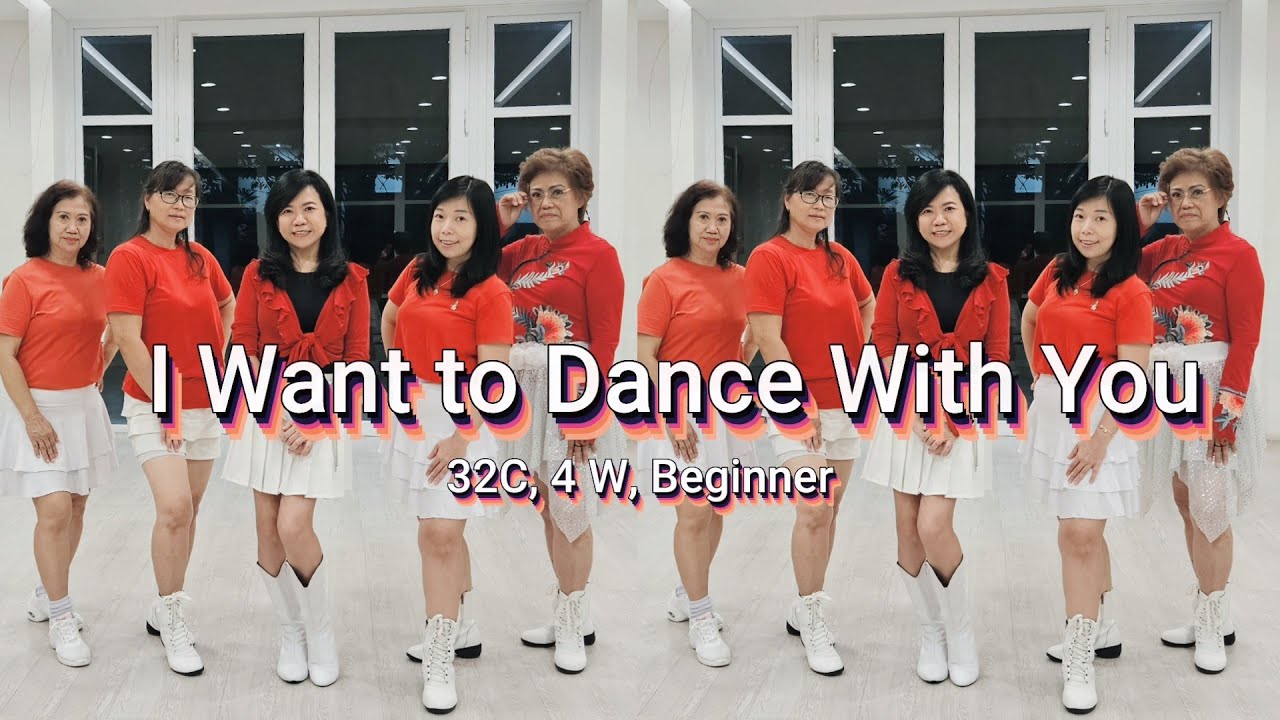 I Want to Dance With You Linedance | Beginner | Choreo @HenyRiawati5302 ...